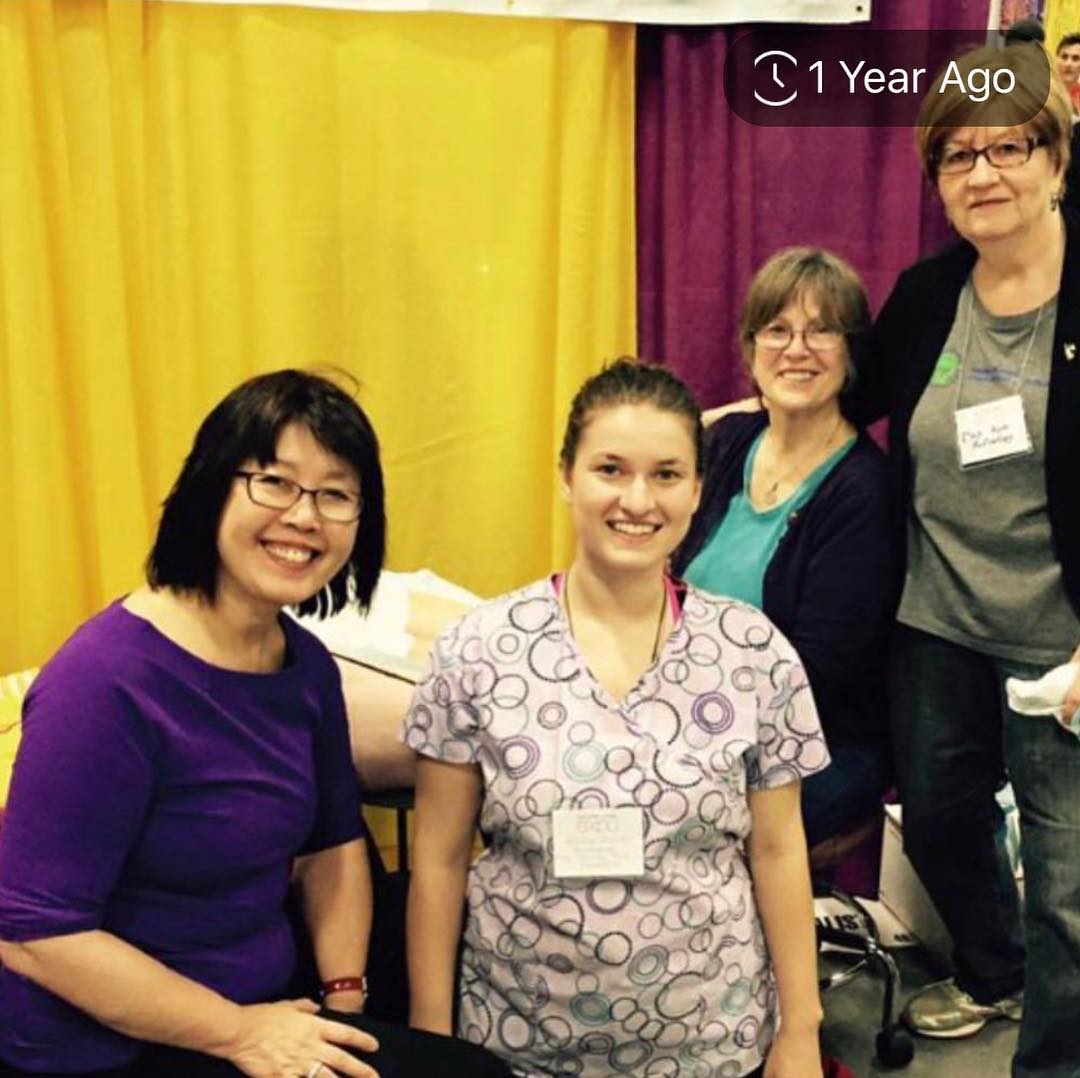 Come visit my reflexology colleagues and me at the Healing Place booth ...
